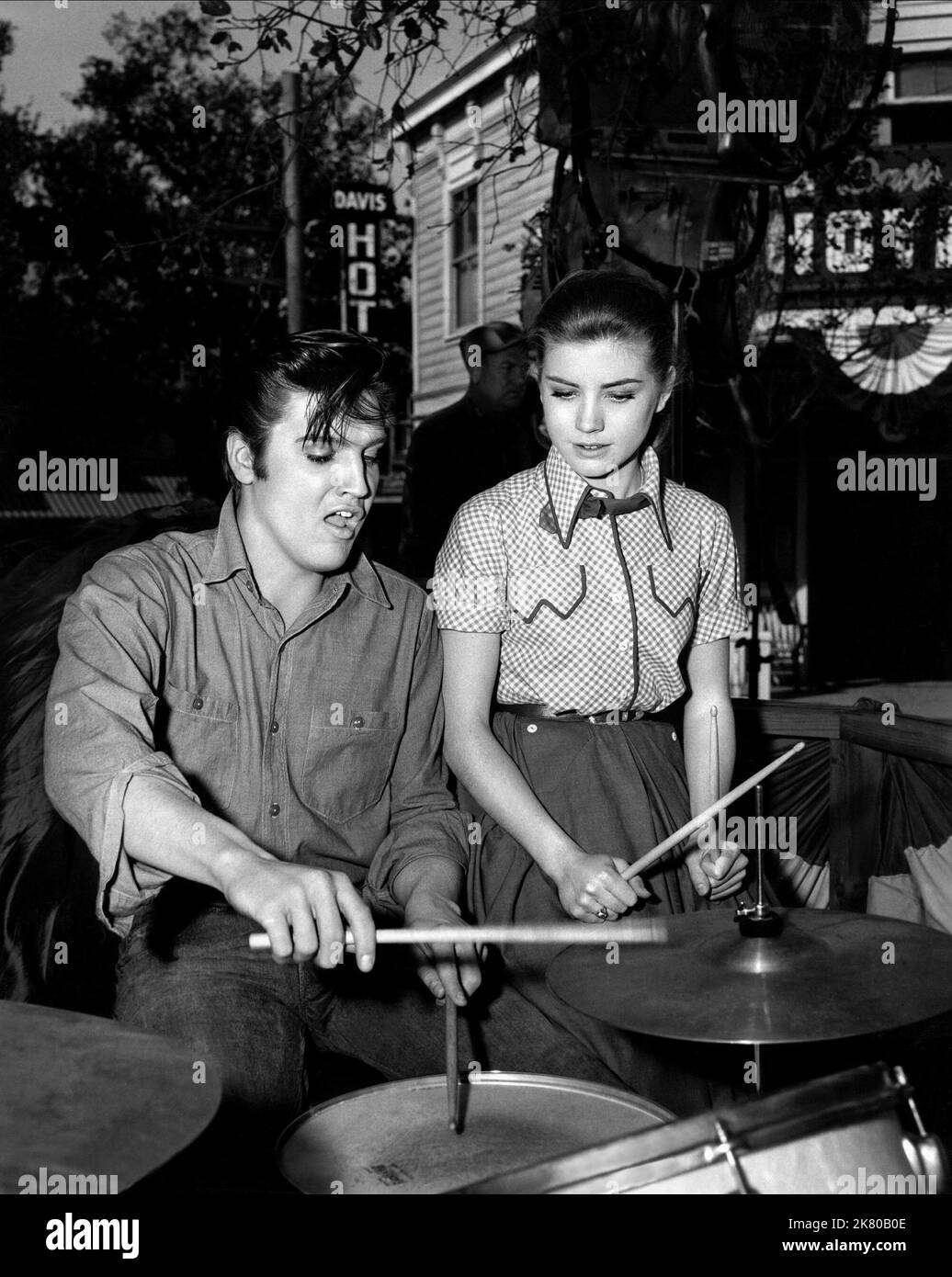 Dolores Hart & Elvis Presley Film Loving You (USA 1957) Characters ...