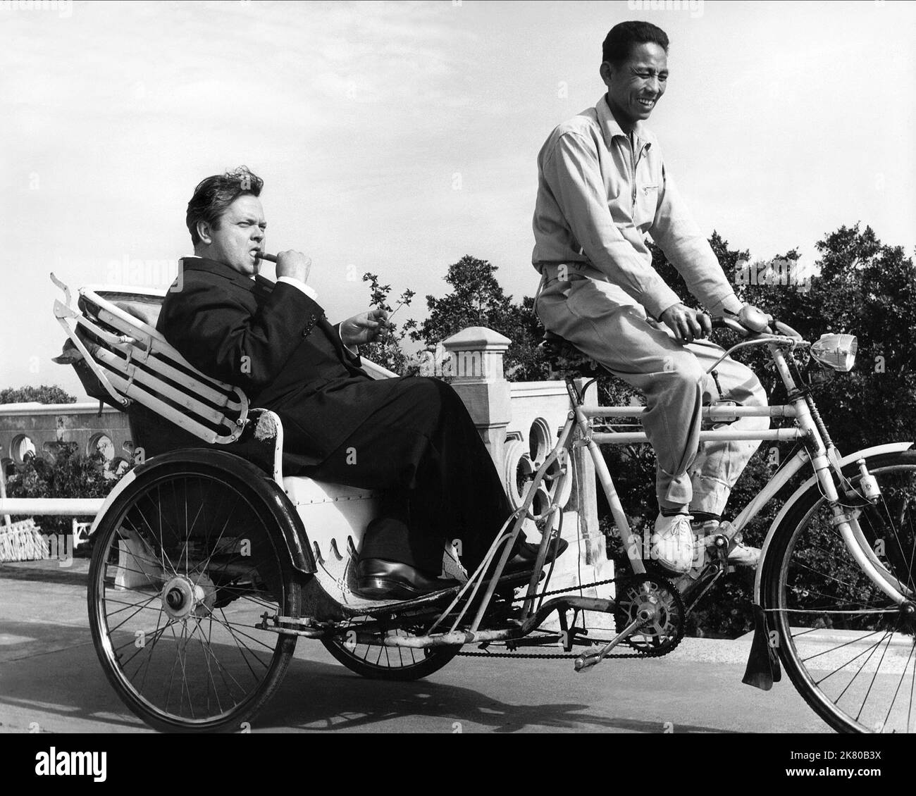 Orson Welles Film Ferry To Hong Kong (1959) Characters: Captain Hart ...