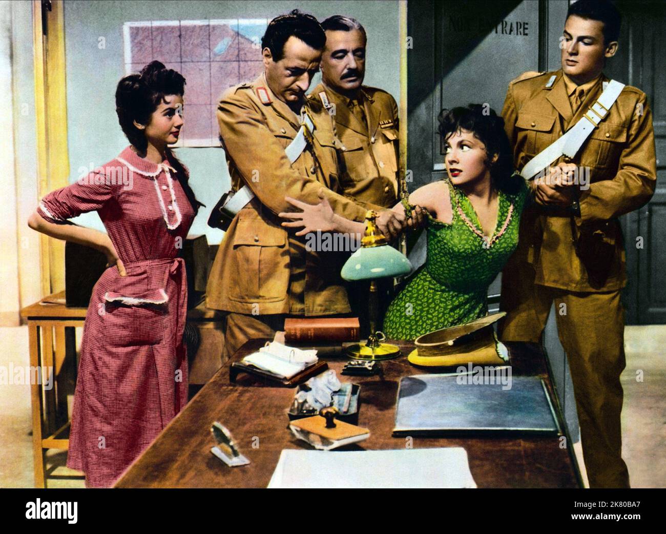 Vittorio De Sica, Gina Lollobrigida & Roberto Risso Film: Bread, Love ...