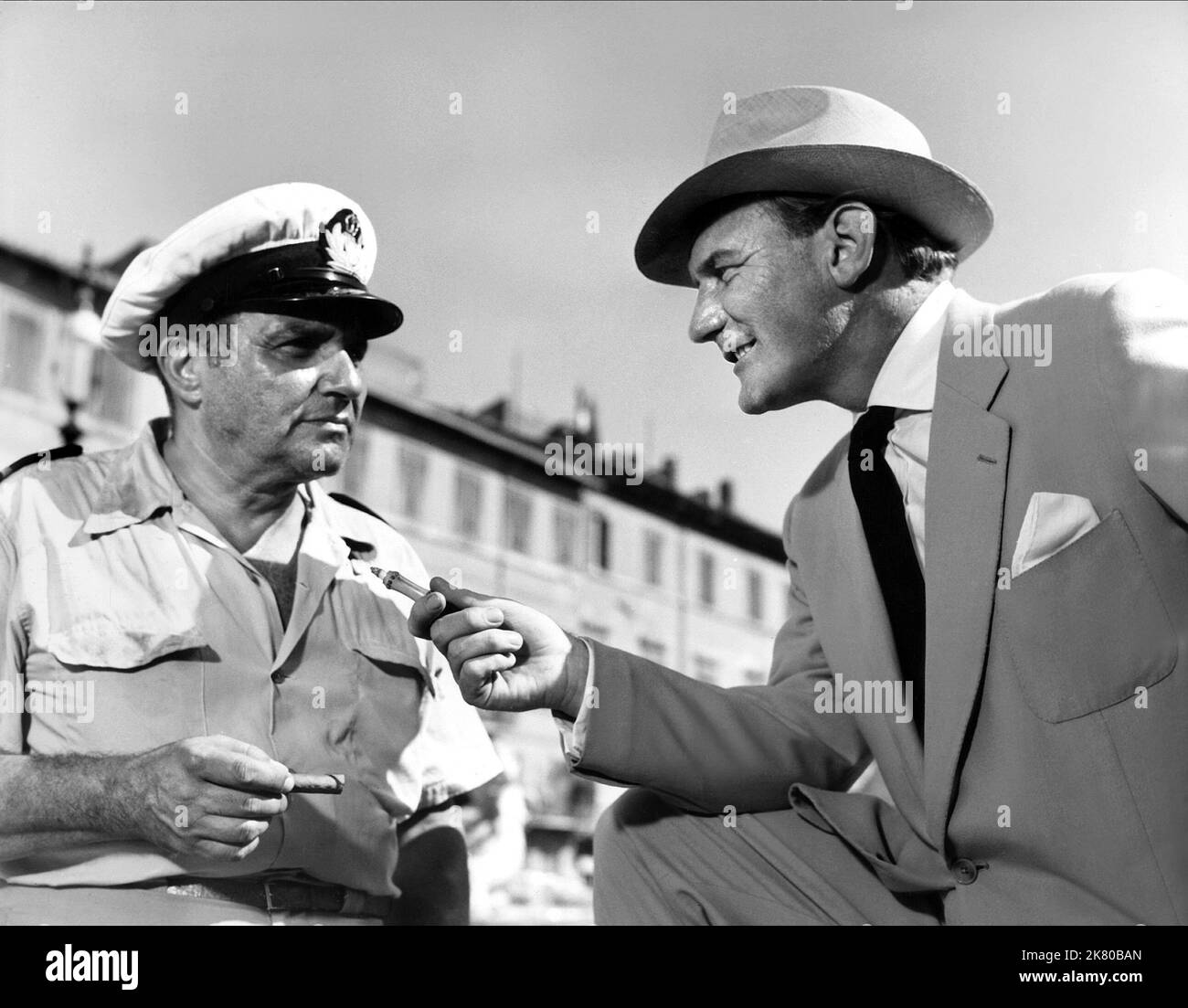 Peter Illing & Trevor Howard Film: Interpol;Pickup Alley (UK 1957 ...