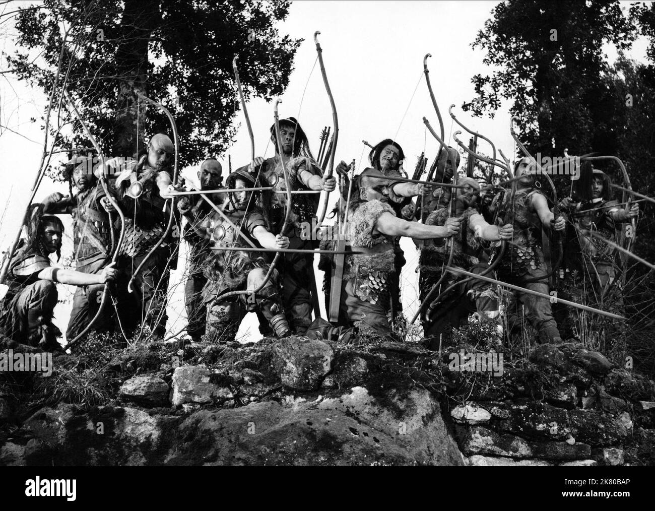 Attila the hun film Black and White Stock Photos & Images - Alamy