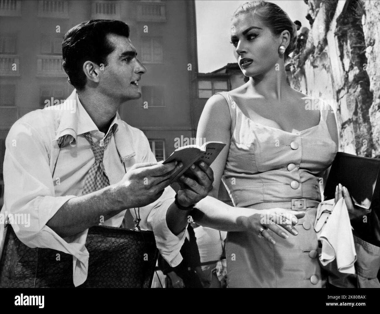 Bonar Colleano & Anita Ekberg Film Interpol;Pickup Alley (UK 1957 ...