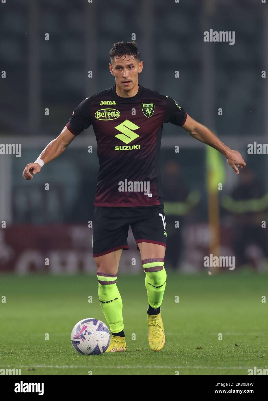 Turin, Italy, 18th October 2022. Sasa Lukic of Torino FC during the ...