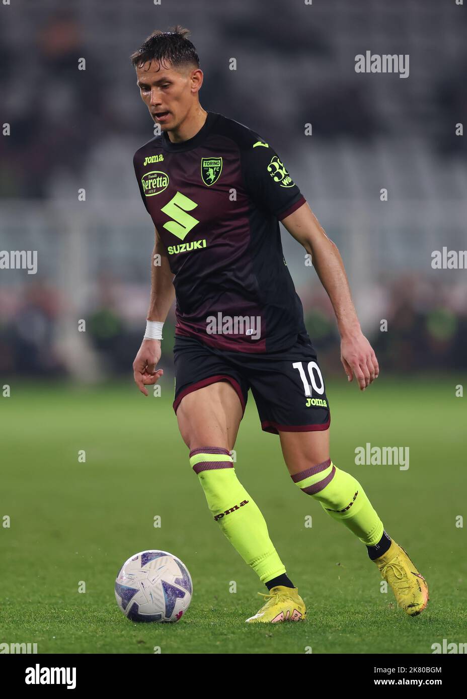 Turin, Italy, 18th October 2022. Sasa Lukic of Torino FC during the ...