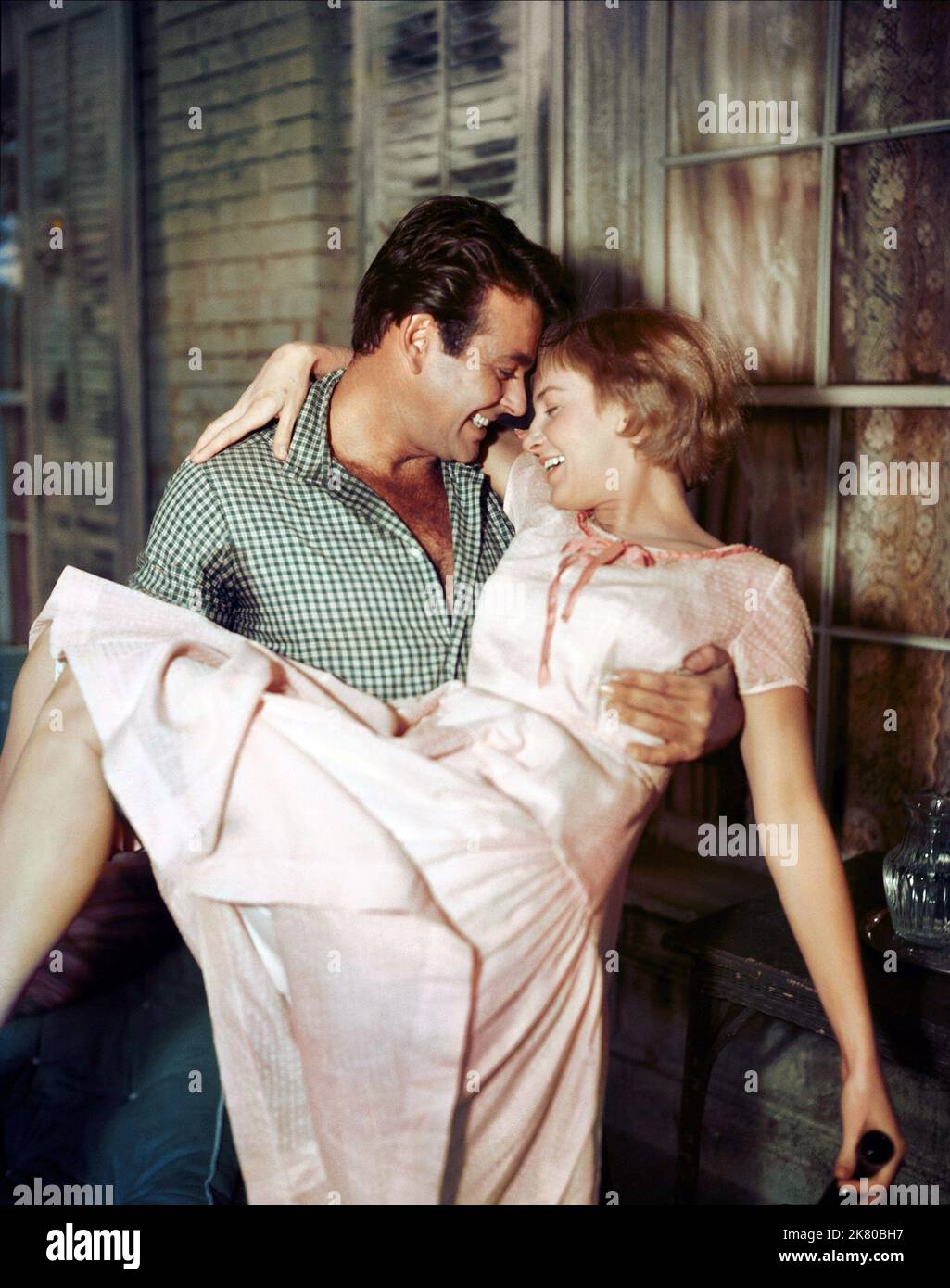 Stuart Whitman & Joanne Woodward Film: The Sound And The Fury (USA 1959 ...