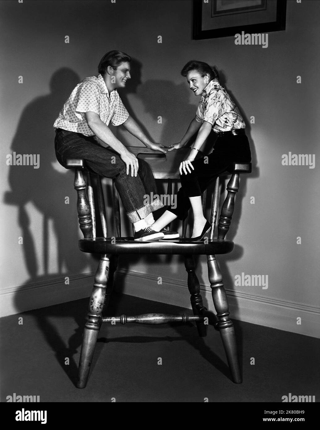 Grant Williams & Randy Stuart Film The Incredible Shrinking Man (1957 ...