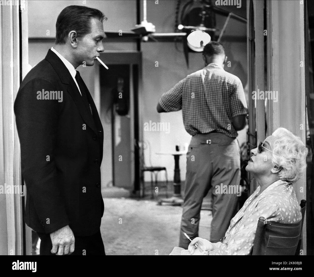 Yul Brynner & Francoise Rosay Film: The Sound And The Fury (USA 1959 ...