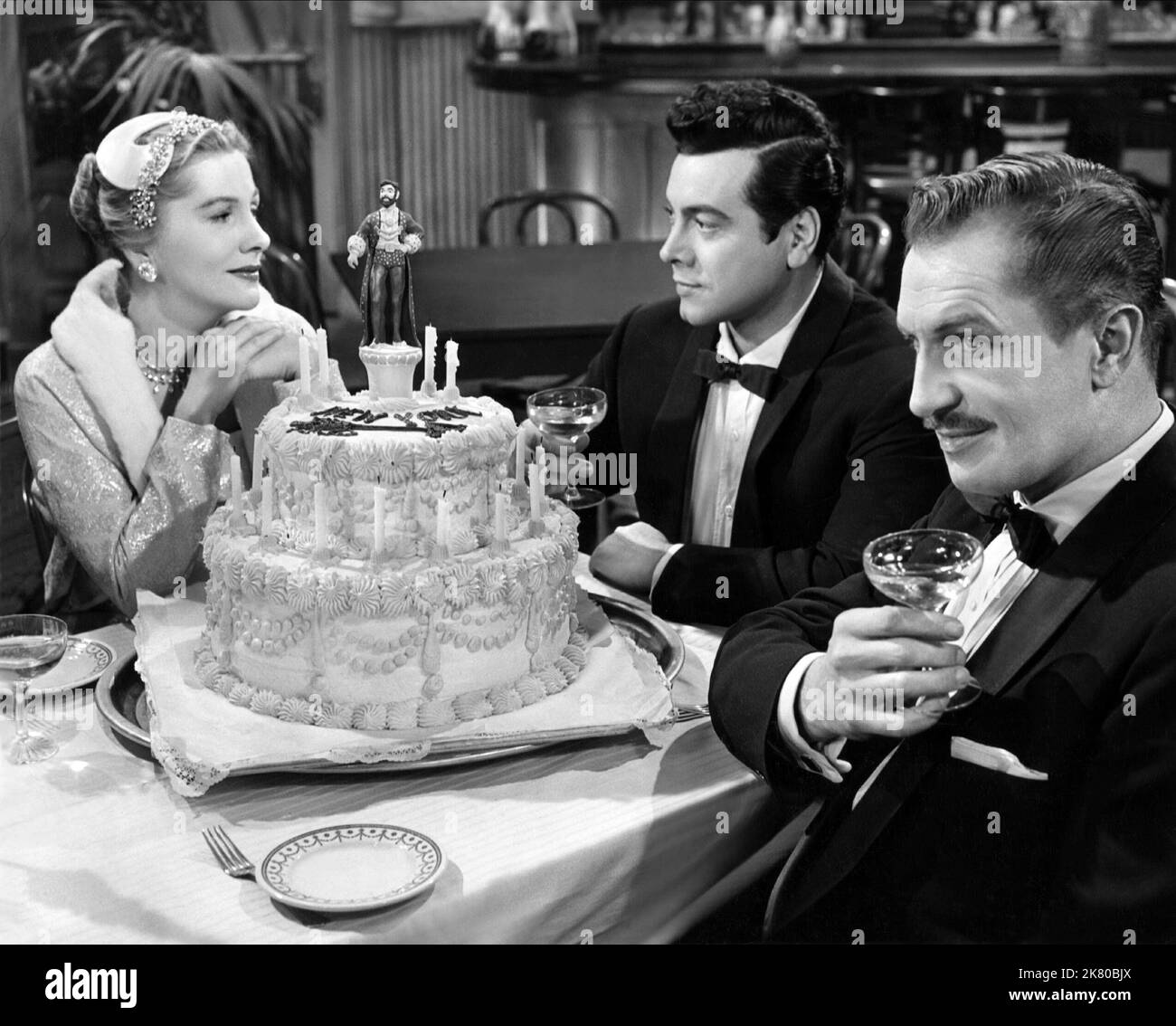 Joan Fontaine, Mario Lanza & Vincent Price Film: Serenade (1956 ...