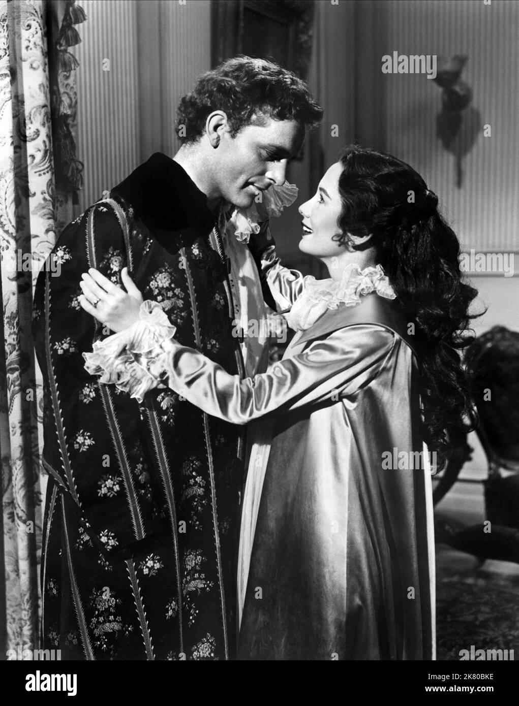 Richard Burton & Maggie Mcnamara Film Prince Of Players (1955) Characters: EDWIN BOOTH, MARY ...