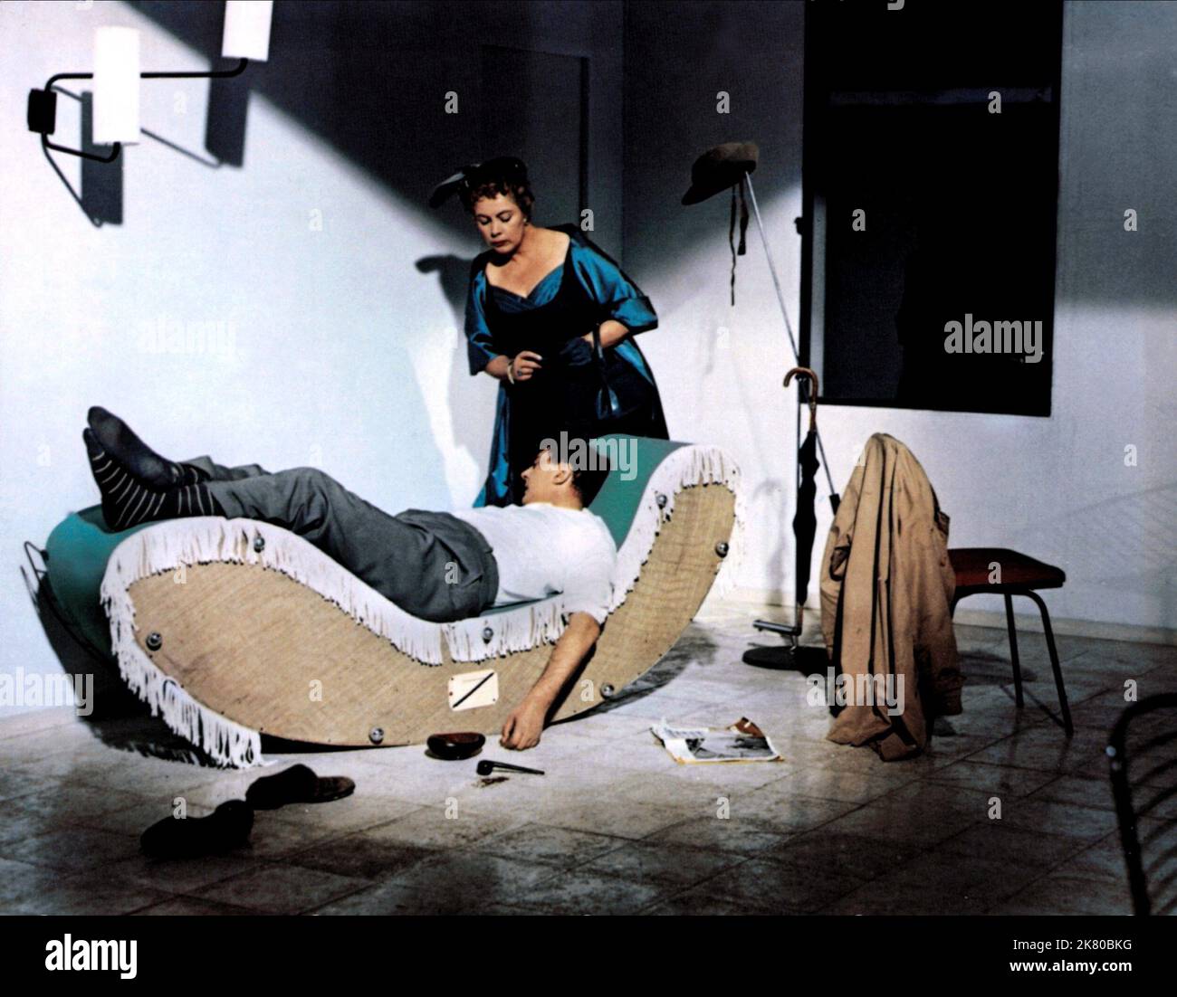 Jacques Tati & Adrienne Servantie Film: My Uncle; Mon Oncle (Mon oncle ...