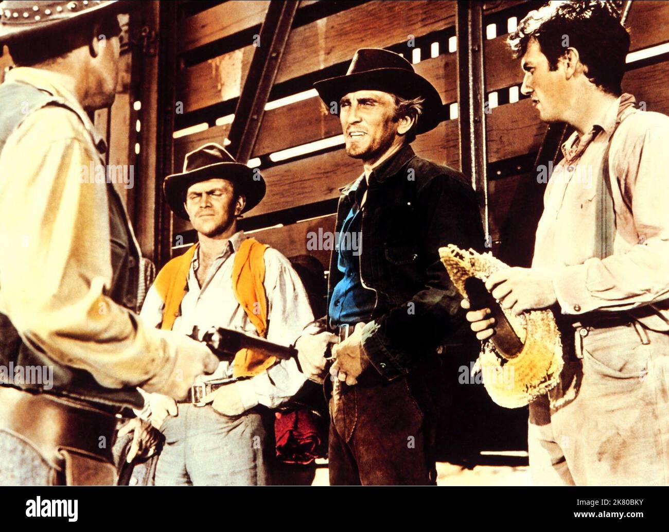 Kirk Douglas Film Man Without A Star (USA 1955) Characters: Dempsey Rae ...