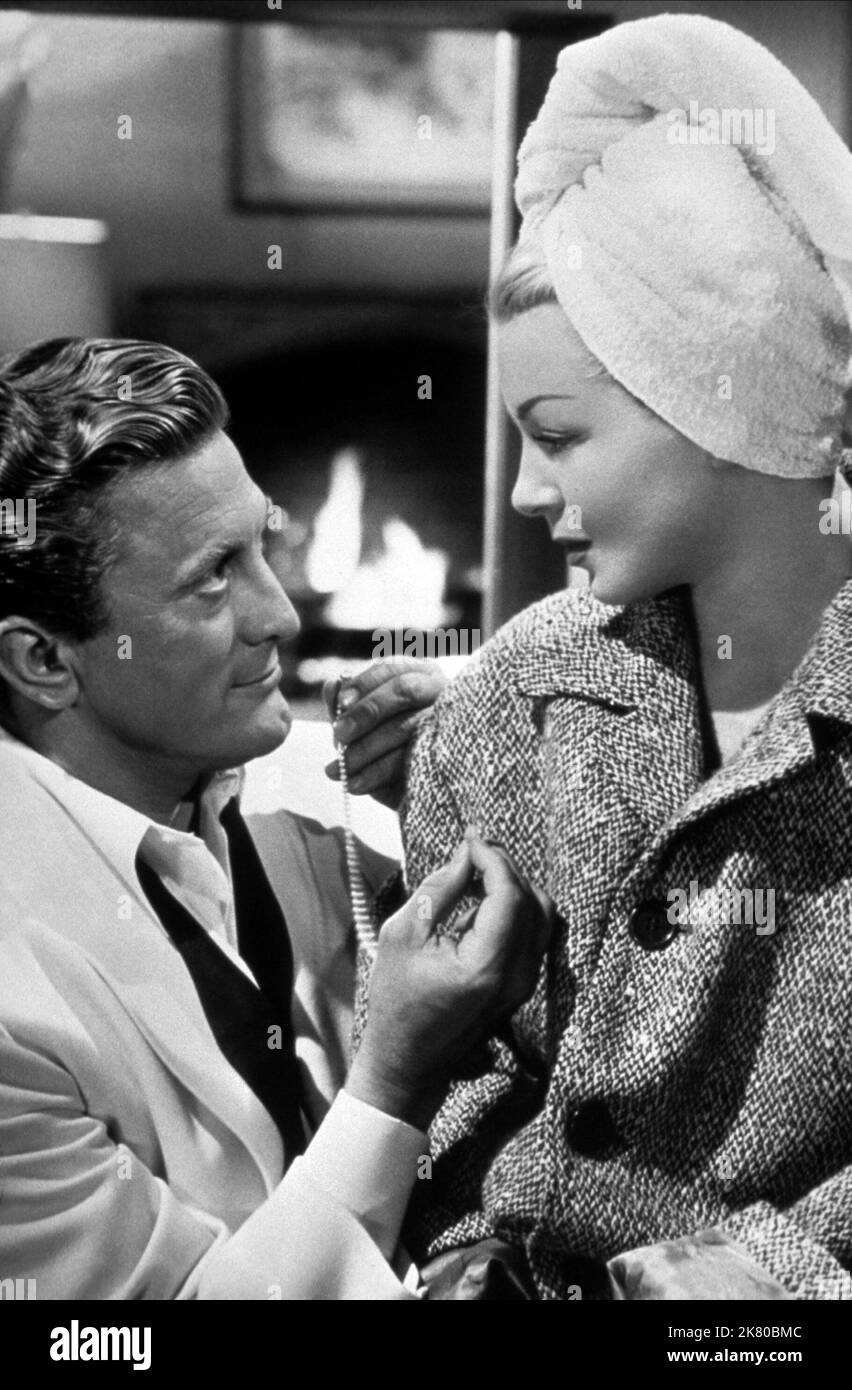 Lana turner kirk douglas bad hi-res stock photography and images - Alamy