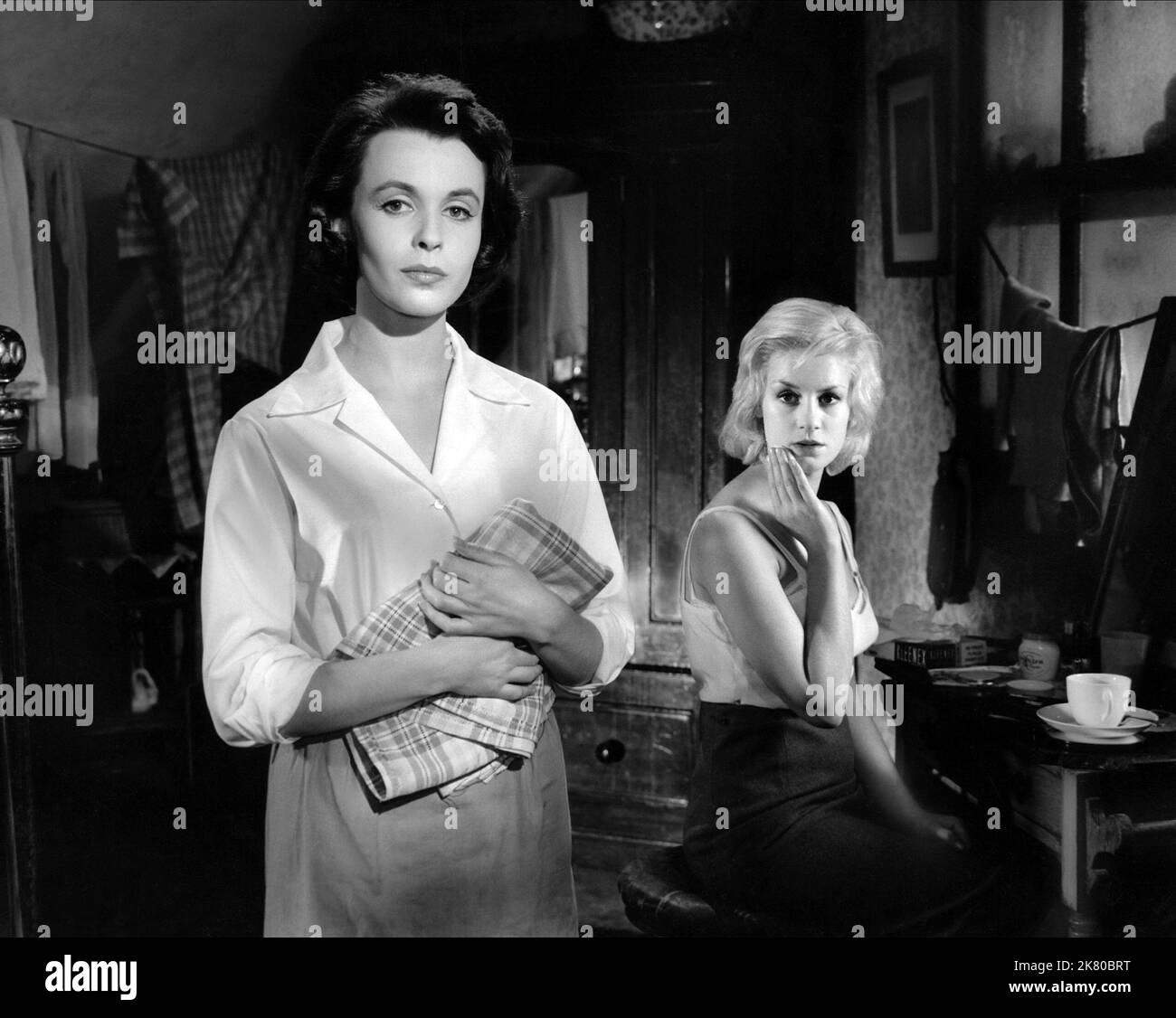 Claire Bloom & Mary Ure Film Look Back In Anger (UK 1959) Characters: Helena Charles, Alison ...