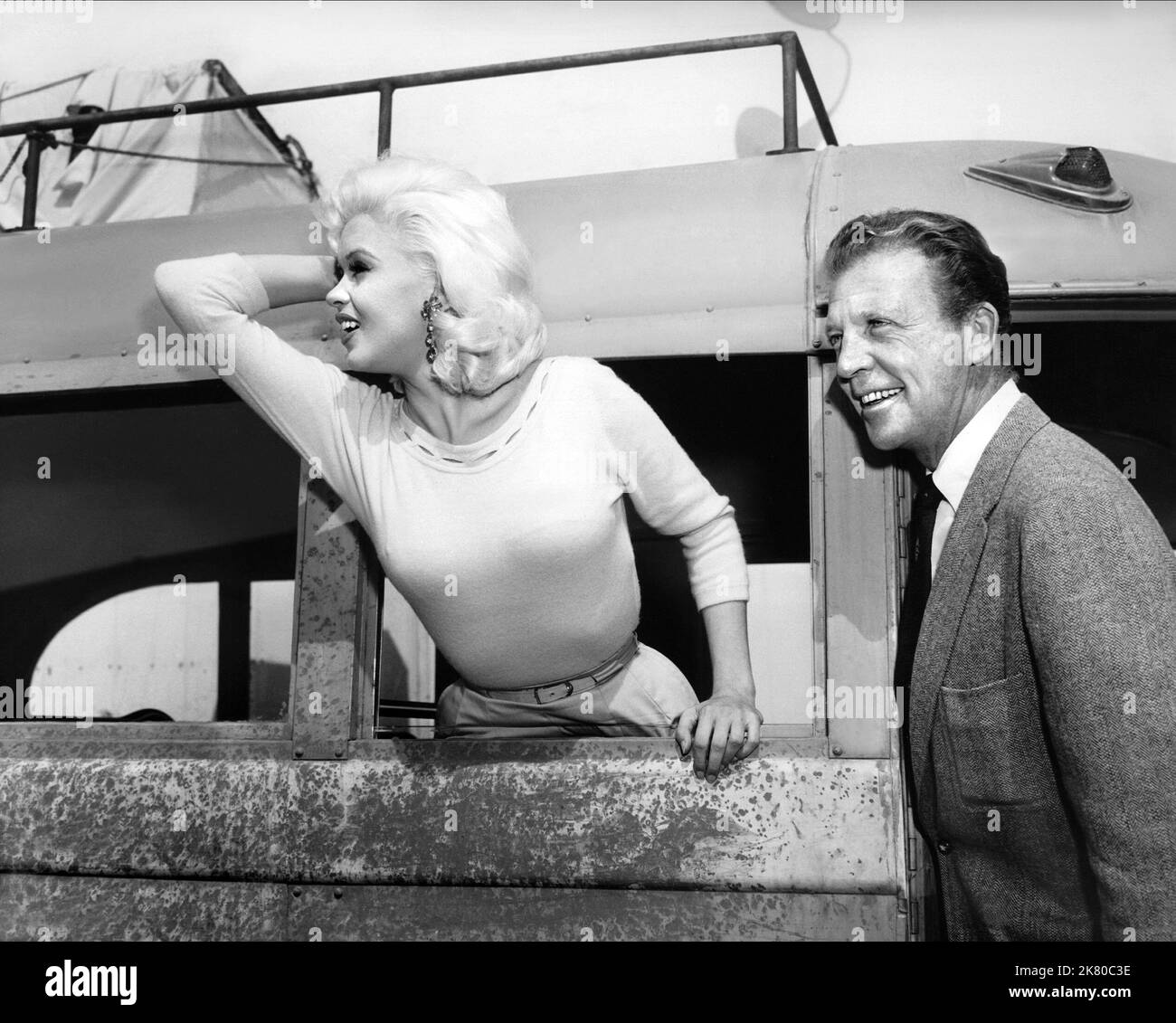 Jayne Mansfield & Dan Dailey Film The Wayward Bus (USA 1957) Characters ...