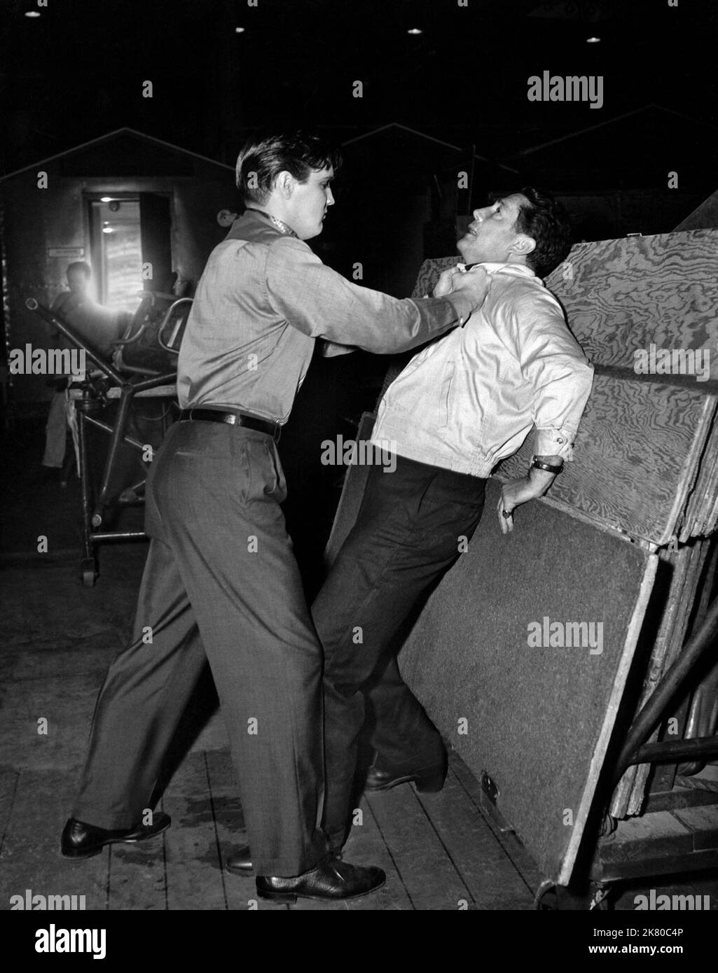 Elvis Presley & Joe Gray Film: King Creole (USA 1958) Characters: Danny Fisher Director: Michael ...