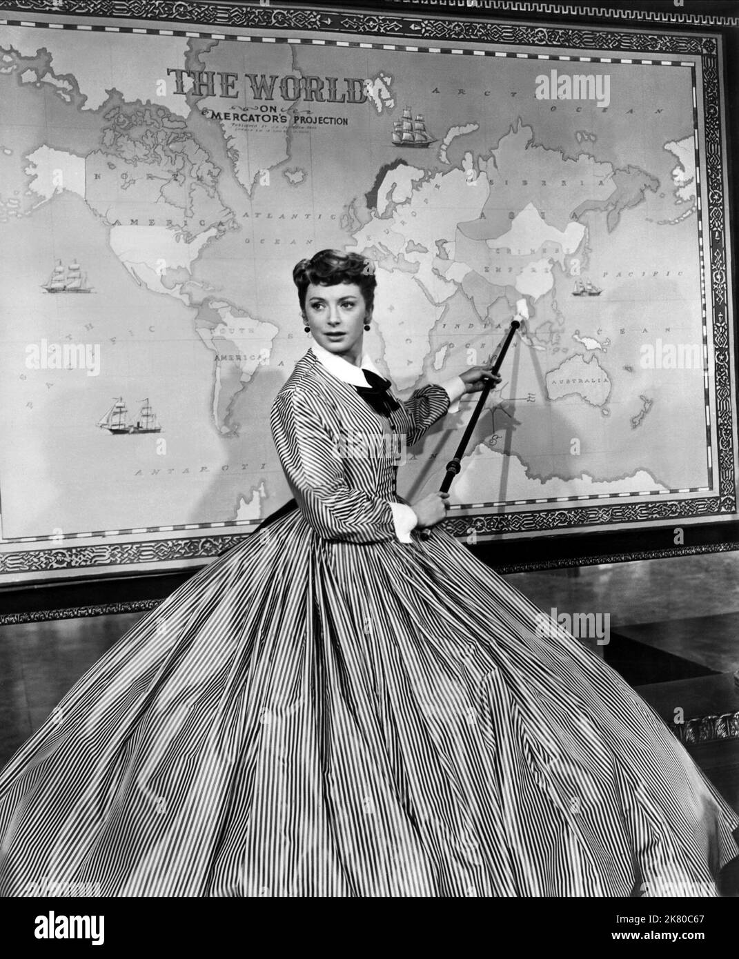 Deborah Kerr Film The King And I (1956) Characters: Anna Leonowens ...