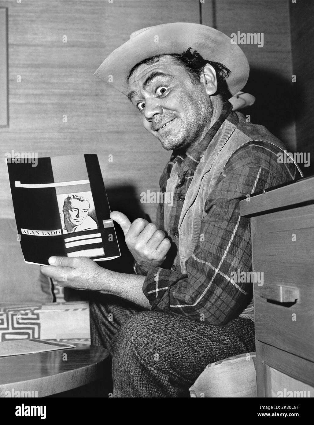 Ernest Borgnine Film The Badlanders (1958) Characters: John McBain ...