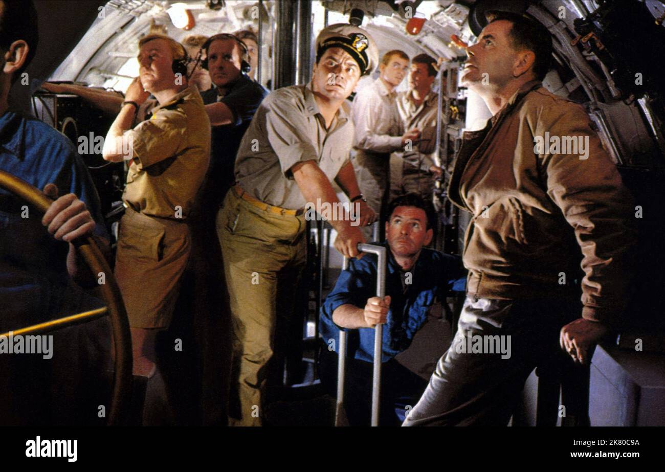 Ernest Borgnine & Glenn Ford Film Torpedo Run (1958) Characters: Lt ...