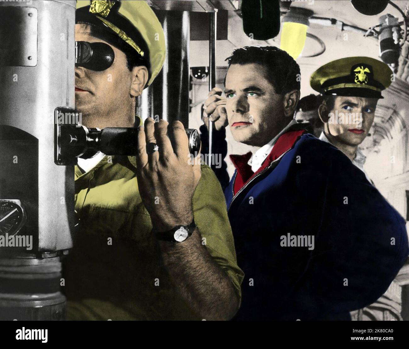 Glenn Ford & Dean Jones Film Torpedo Run (1954) Characters: Lt. Cmdr ...