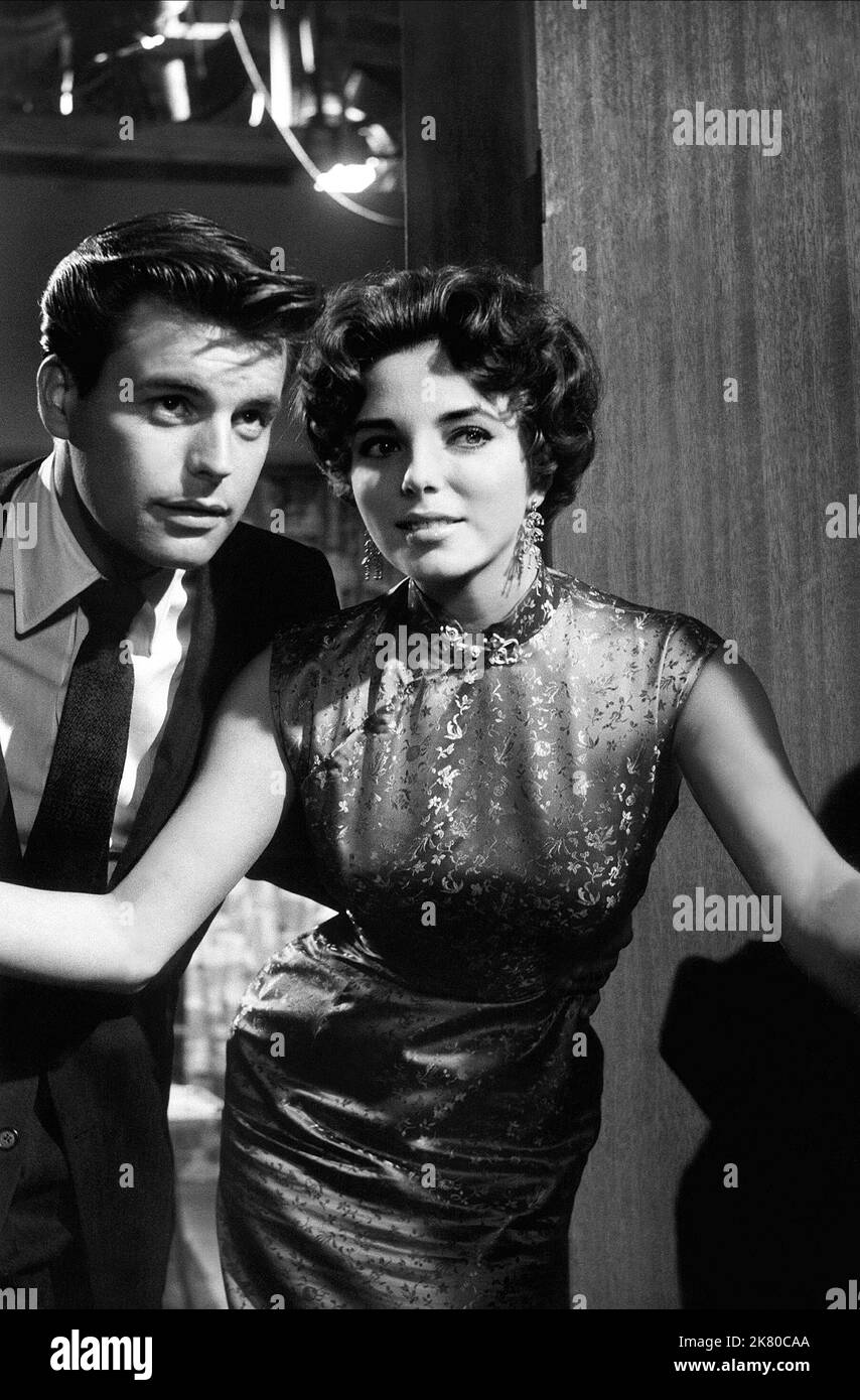 Robert Wagner & Joan Collins Film Stopover Tokyo (USA 1957) Characters ...