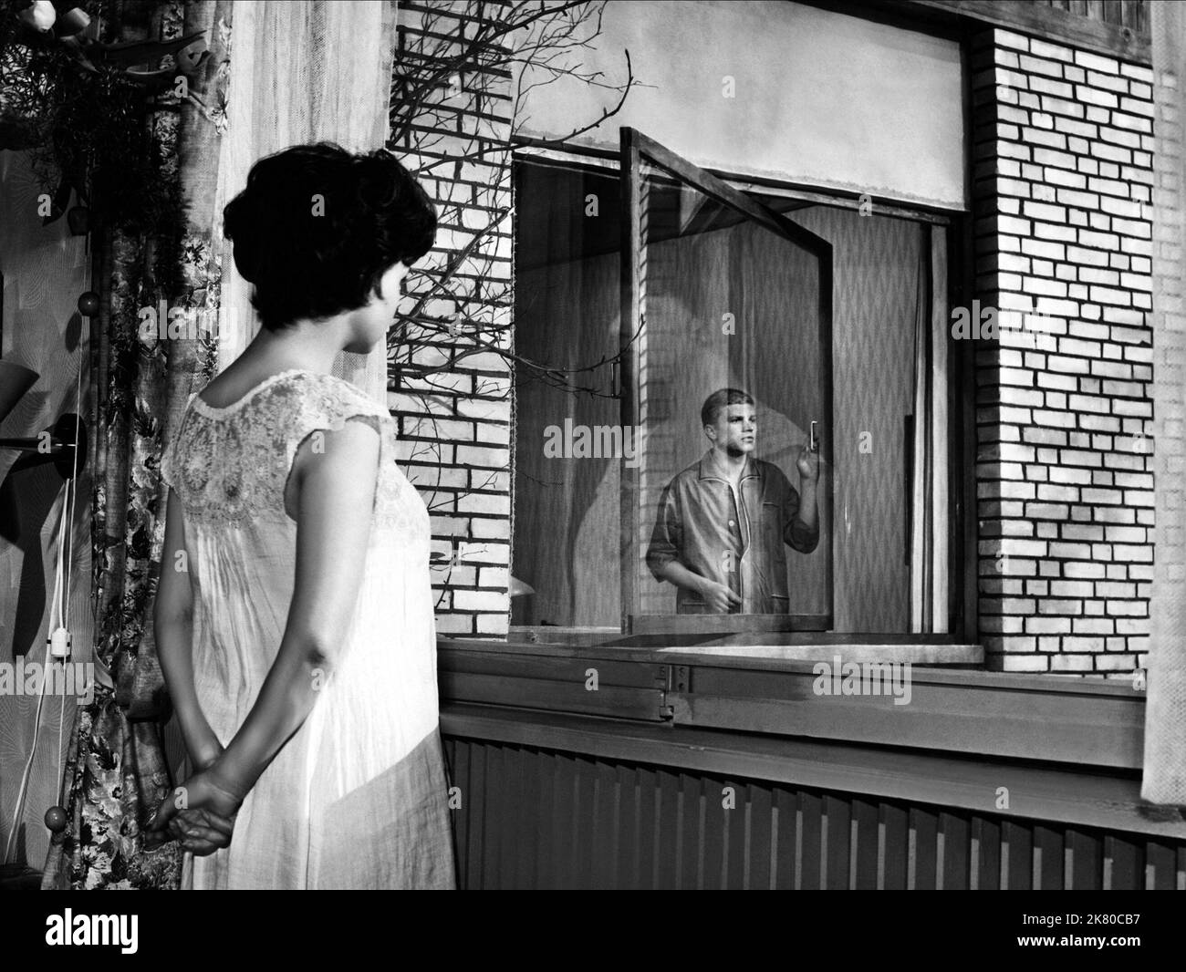 Ingrid Andree & Hardy Kruger Film The Rest Is Silence (1952) Characters ...