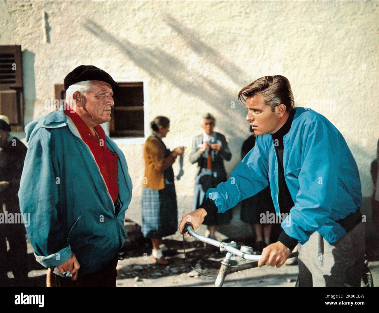 Spencer Tracy & Robert Wagner Film: The Mountain (USA 1956) Characters ...