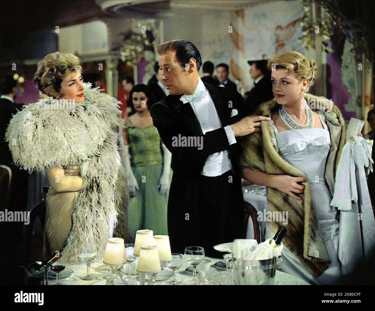 Kay Kendall, Rex Harrison & Angela Lansbury Film: The Reluctant ...