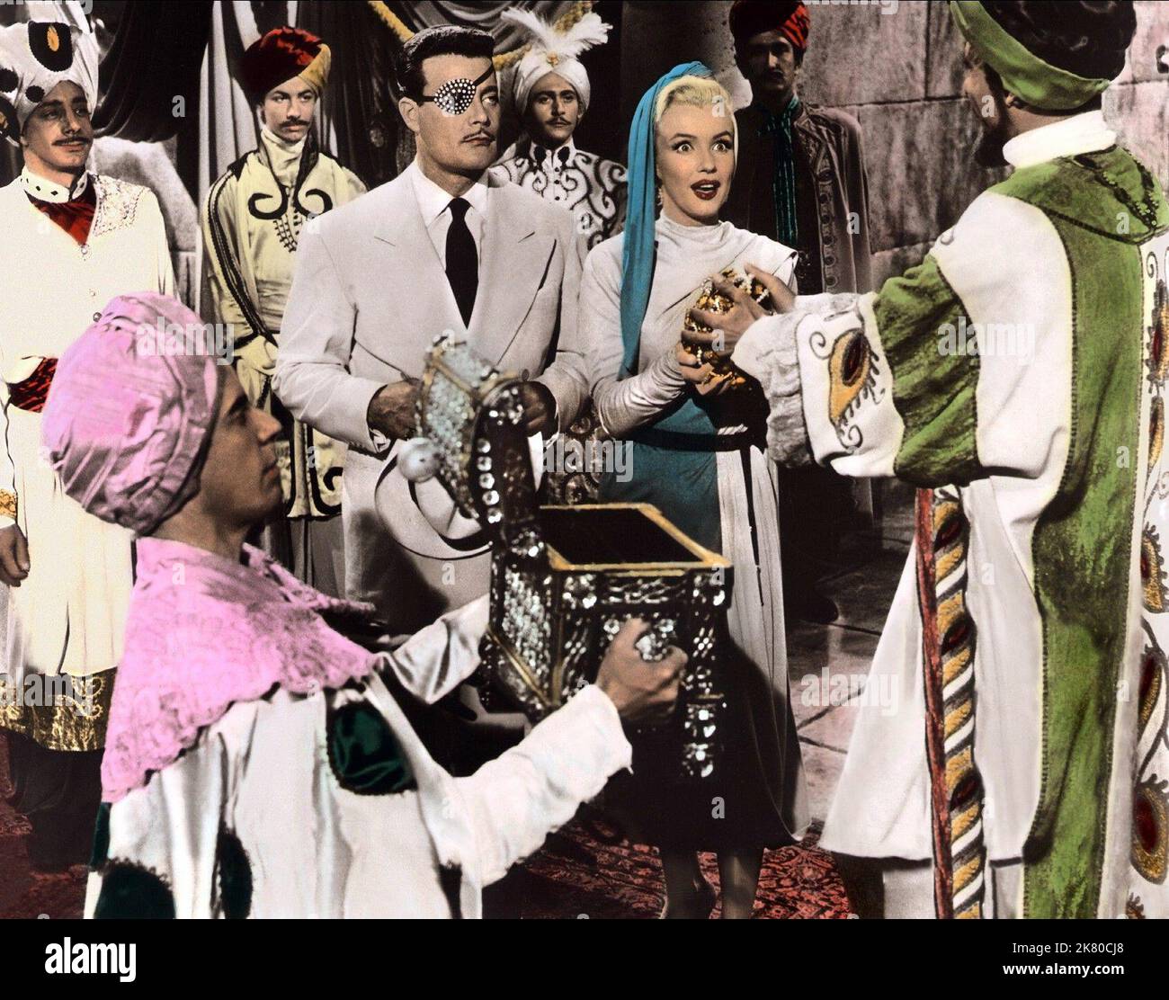 Alexander D'Arcy & Marilyn Monroe Film: How To Marry A Millionaire (USA ...