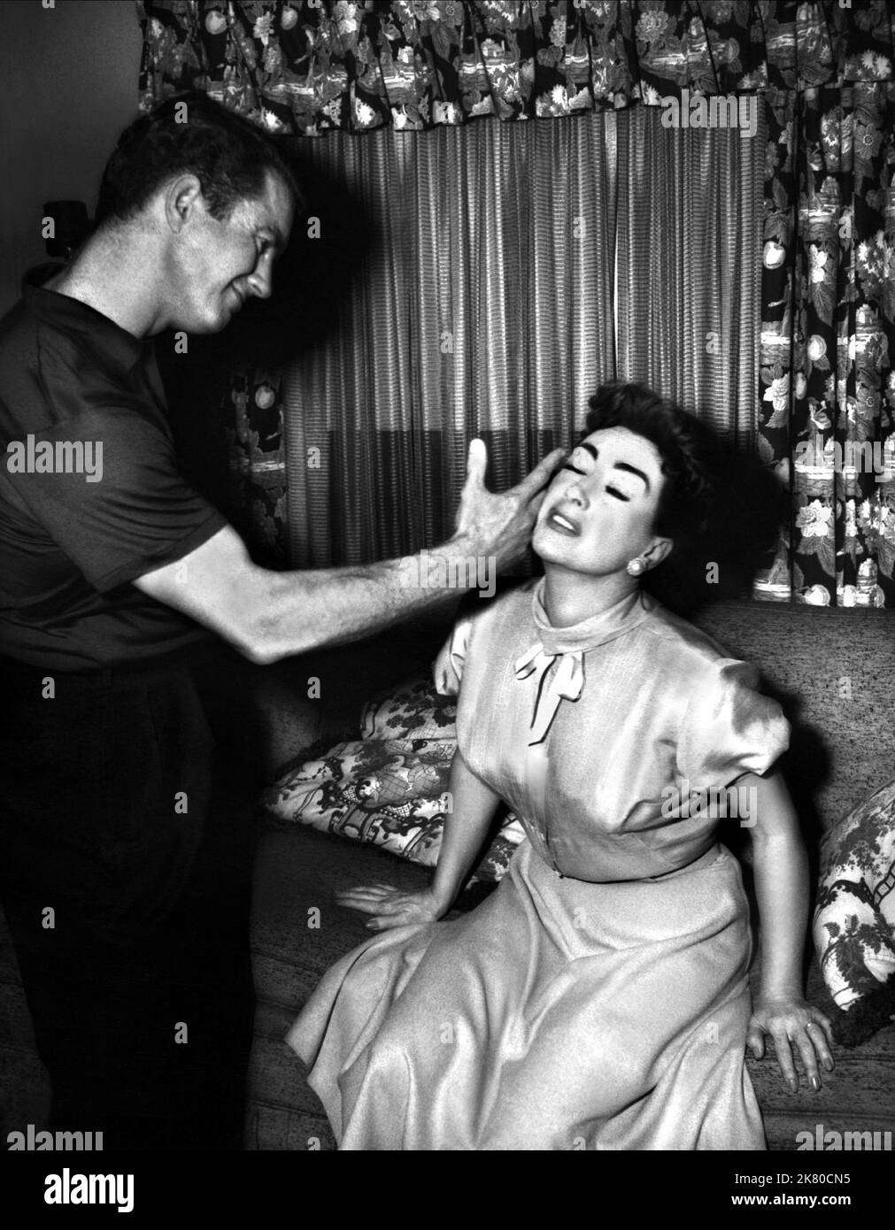 Cliff Robertson & Joan Crawford Film Autumn Leaves (USA 1956 ...