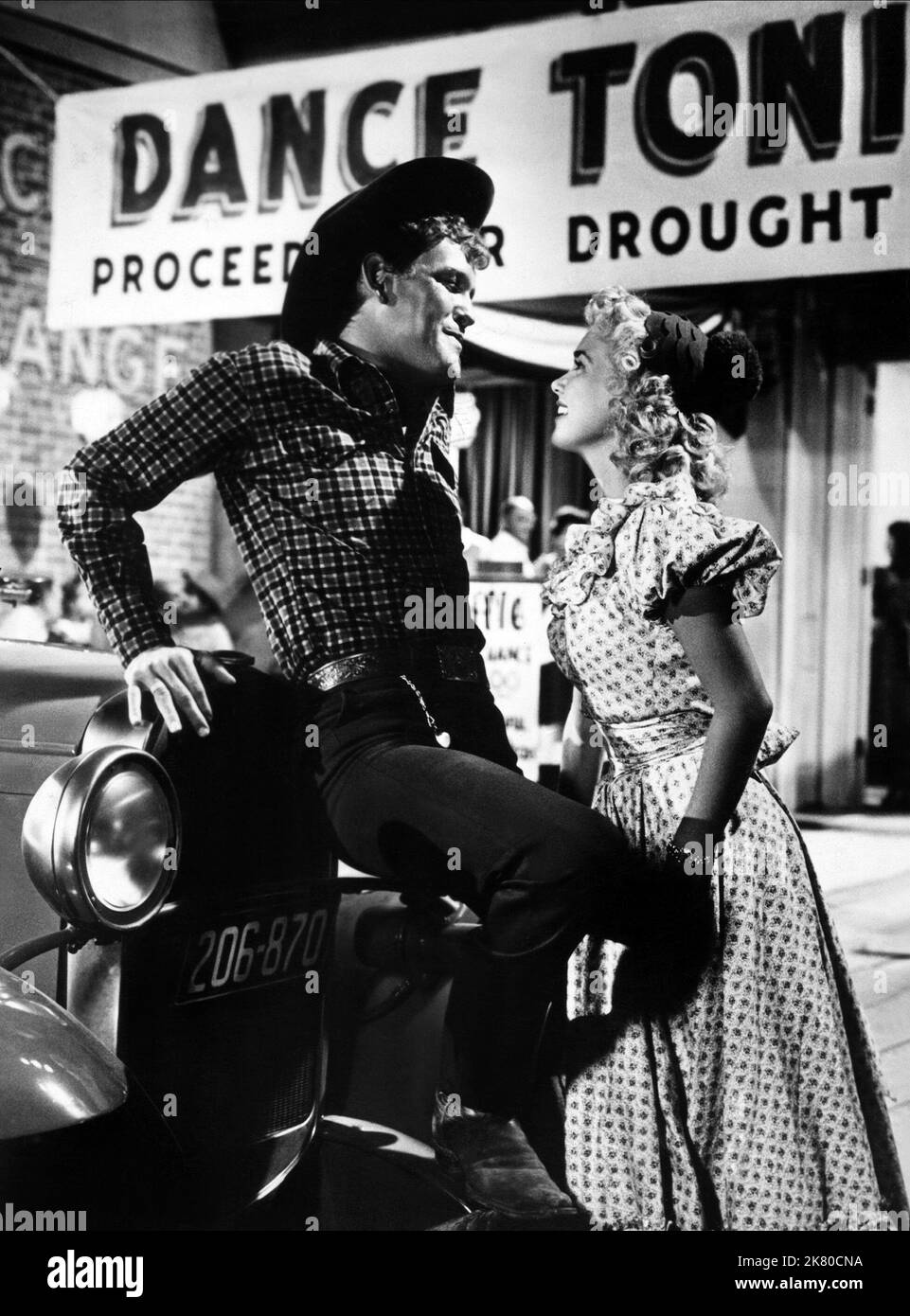 Earl Holliman & Yvonne Fedderson Film: The Rainmaker (1956) Characters ...