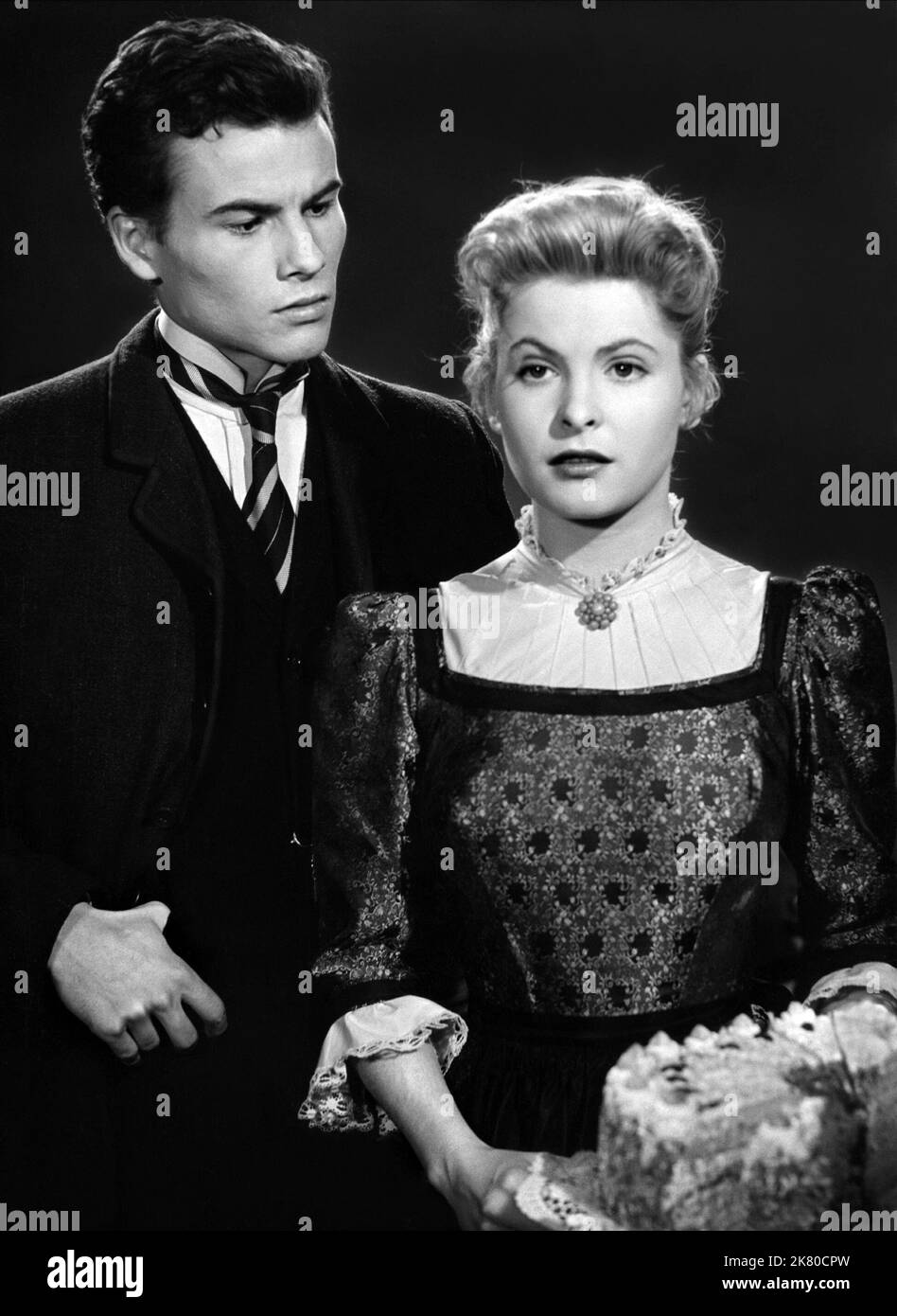 Horst Buchholz & Johanna Matz Film Regine (DE 1956) Characters: Karl ...