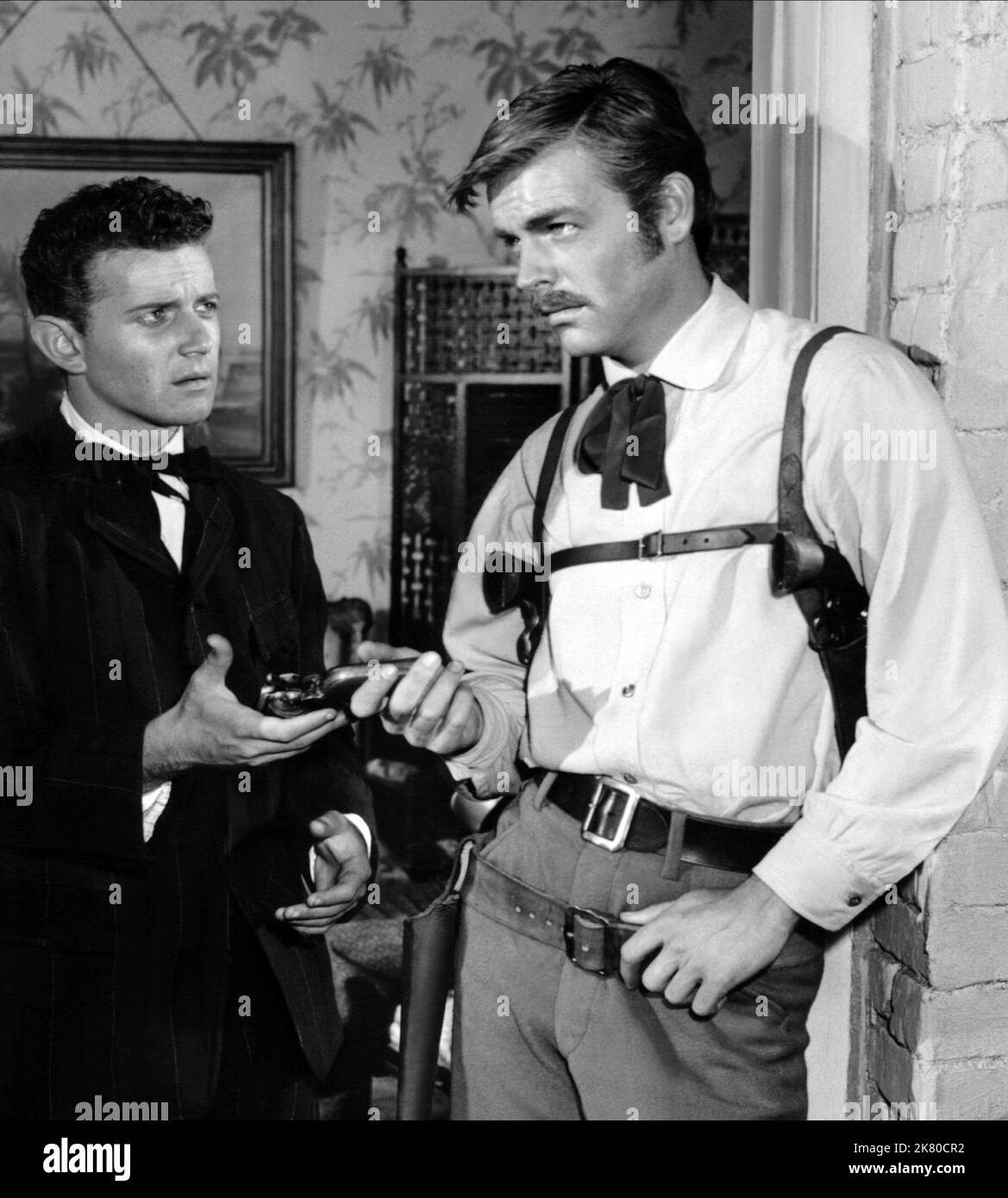 Robert Wagner Film The True Story Of Jesse James; The James Brothers ...