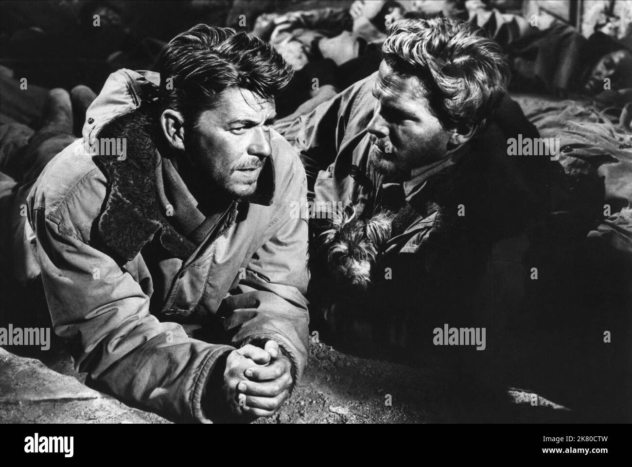 Ronald Reagan & Steve Forrest Film: Prisoner Of War (1954) Characters ...