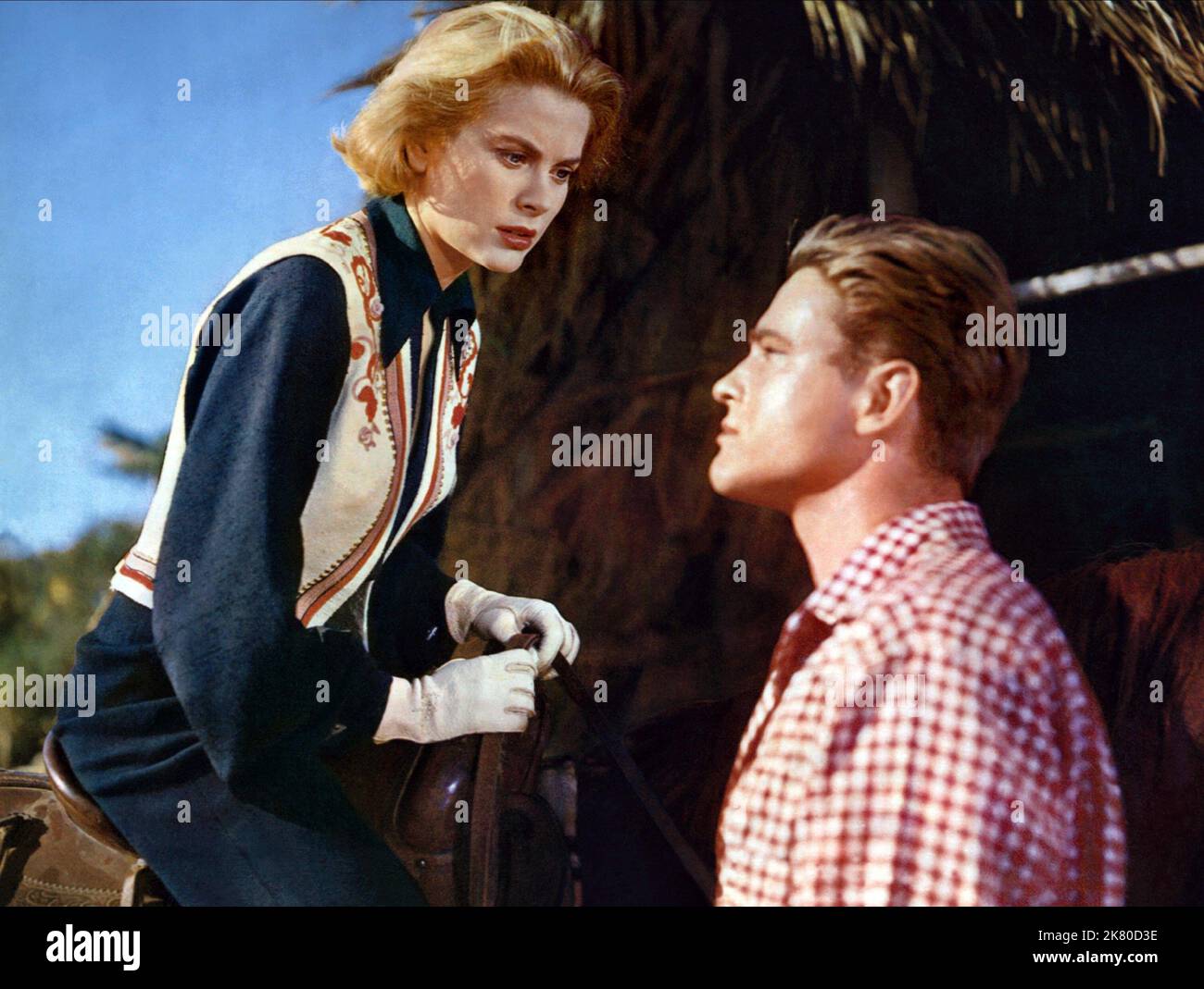 Grace Kelly & John Ericson Film Green Fire (1954) Characters: Catherine ...