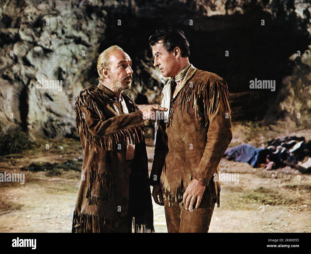 Lloyd Nolan & Stewart Granger Film The Last Hunt (1954) Characters ...