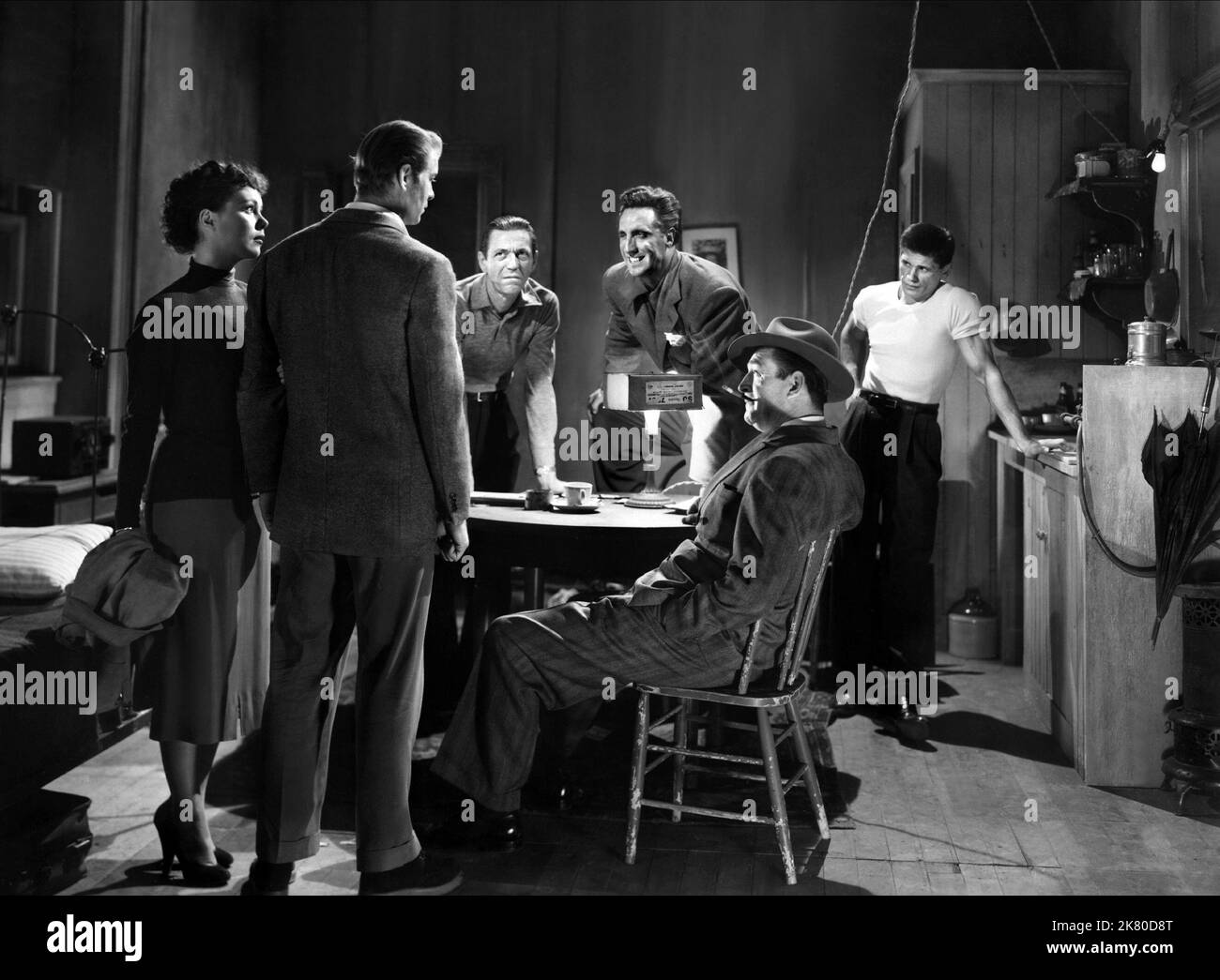 Phyllis Kirk & Charles Bronson Film: The City Is Dark; Crime Wave (1959 ...