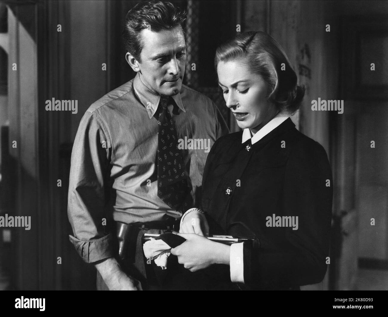 Kirk Douglas & Eleanor Parker Film: Detective Story (USA 1951 ...