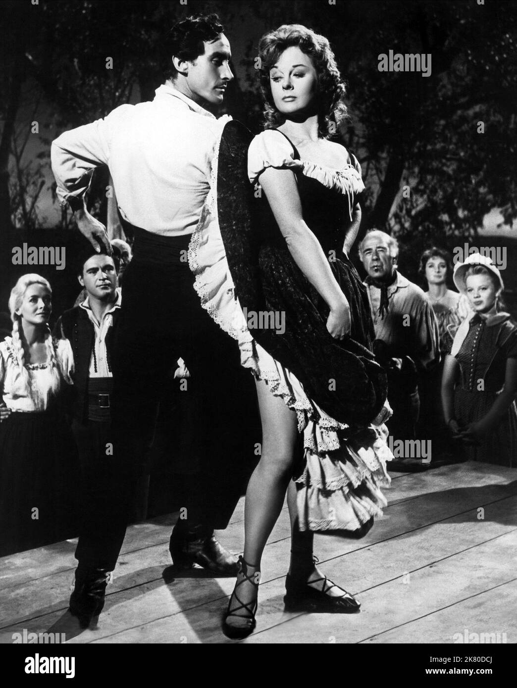 Jacques Bergerac & Susan Hayward Film Thunder In The Sun (1956 ...