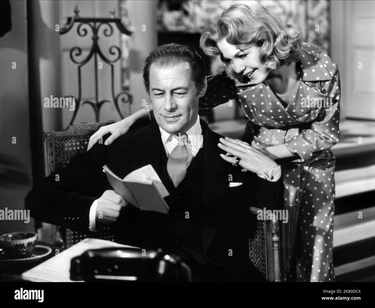 Rex Harrison & Sandra Dee Film: The Reluctant Debutante (USA 1958 ...