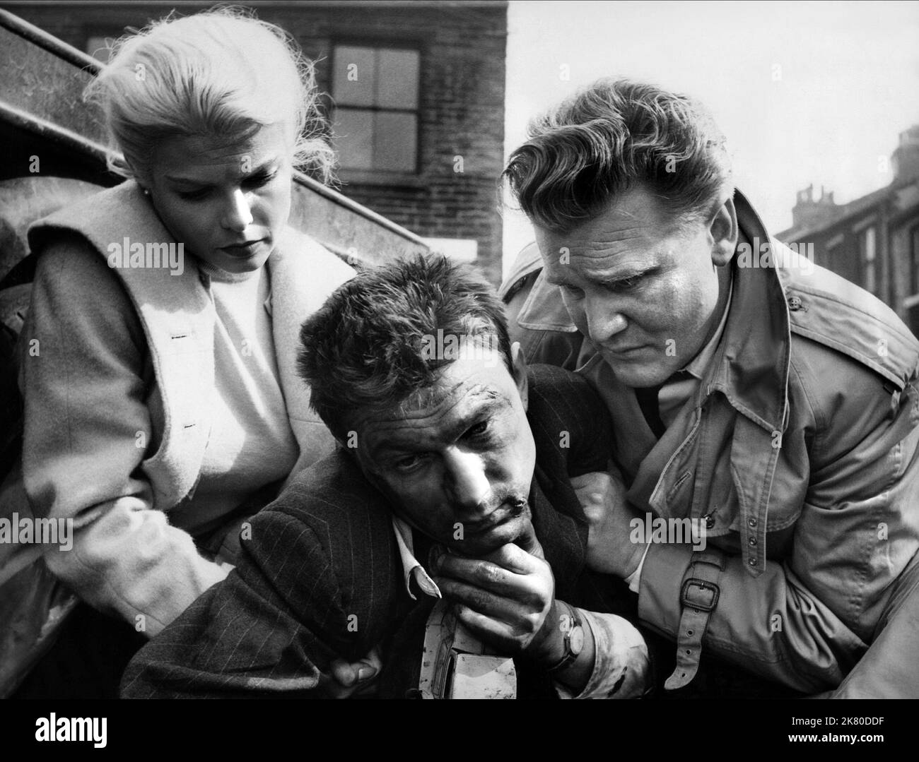 Mary Peach, Laurence Harvey & Donald Houston Film: Room At The Top ...