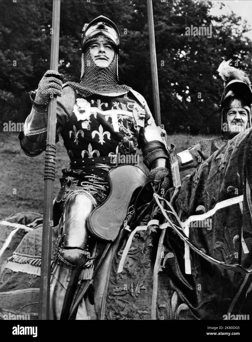Errol Flynn Film The Dark Avenger (1955) Characters: Prince Edward ...