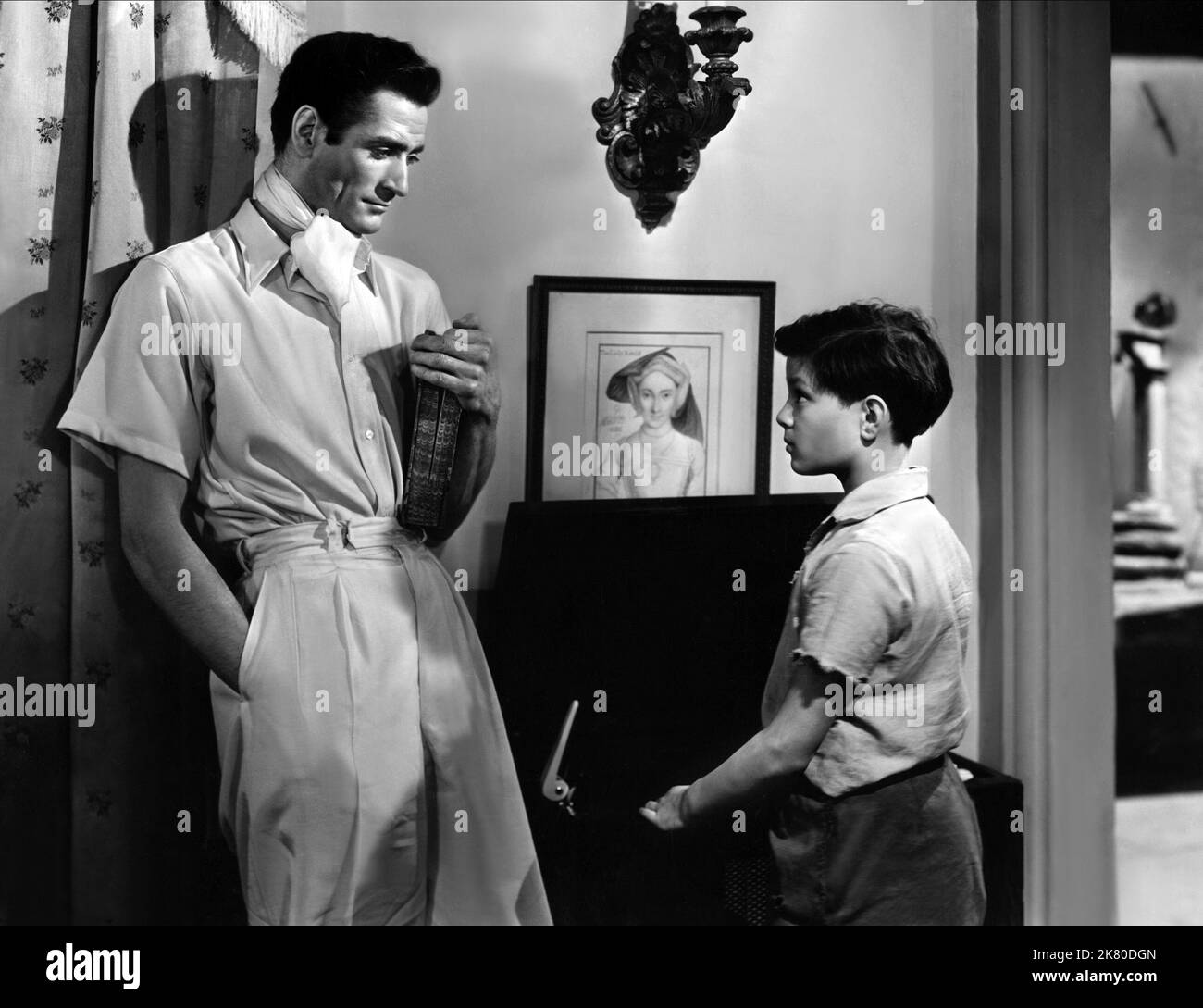 Guy Rolfe & Jeremy Spenser Film Prelude To Fame (1950) Characters: John ...