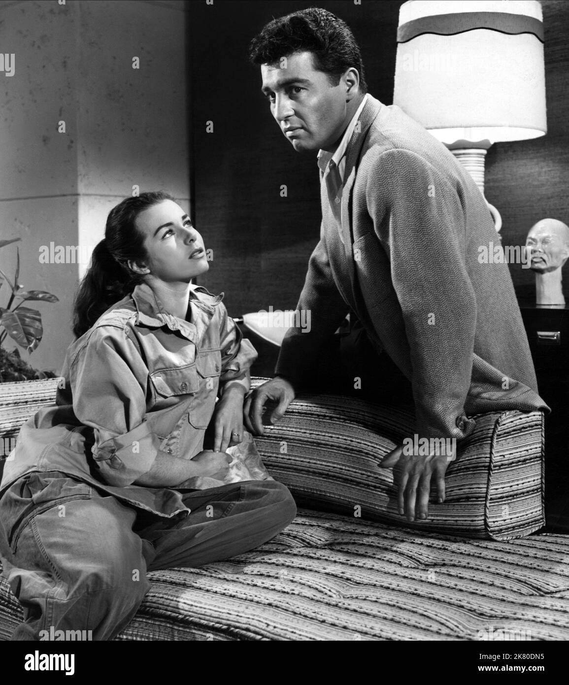 Marianne Koch & Sydney Chaplin Film: Four Girls In Town (1957 ...