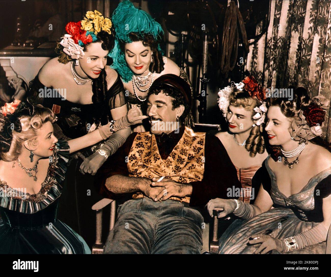 Anthony Quinn Film: The World In His Arms (USA 1952) Characters ...