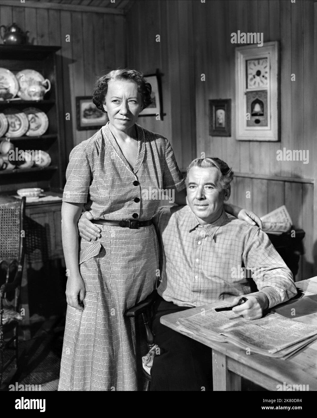 Flora Robson & Alexander Knox Film High Tide At Noon (1957) Characters ...