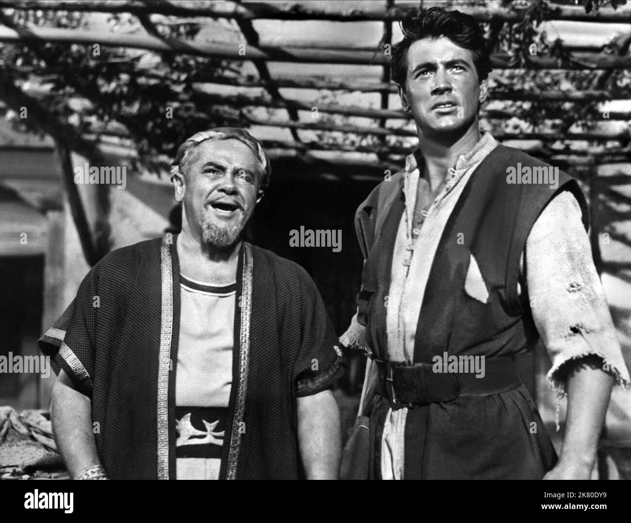 Rock Hudson Film The Golden Blade (1953) Characters: Harun Director ...