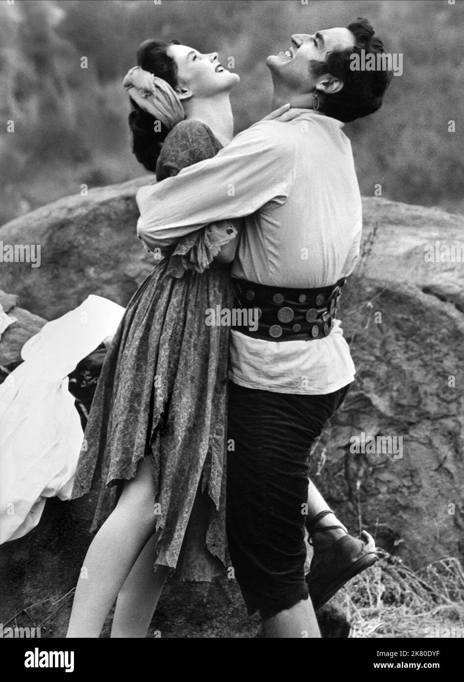 Carroll Baker & Vittorio Gassman Film: The Miracle (USA 1959 ...