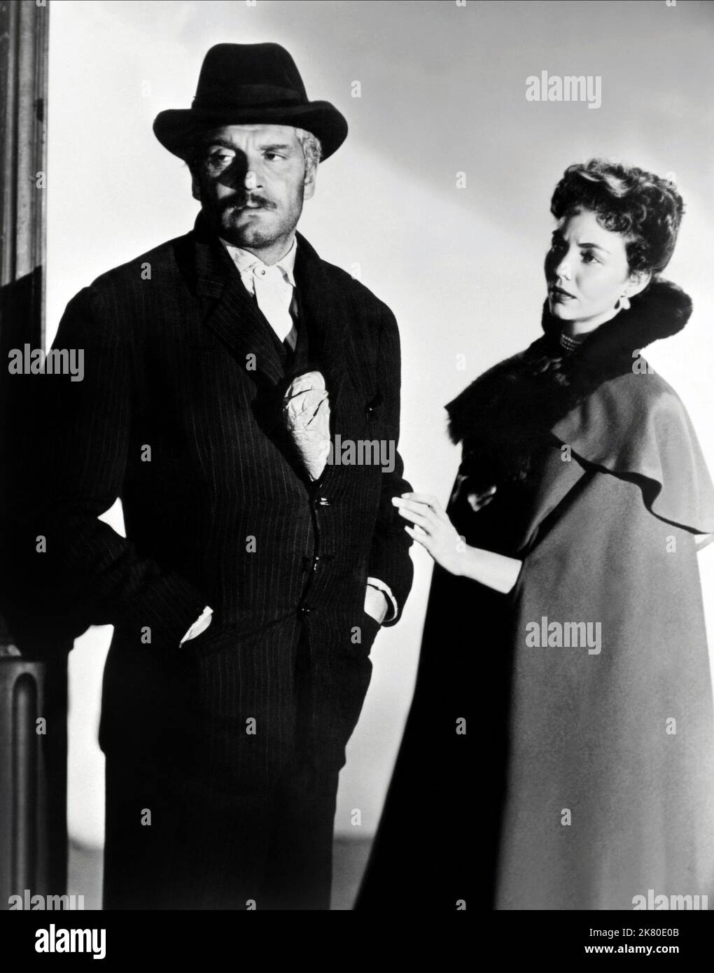 Laurence Olivier & Jennifer Jones Film Carrie (1952) Characters: George ...