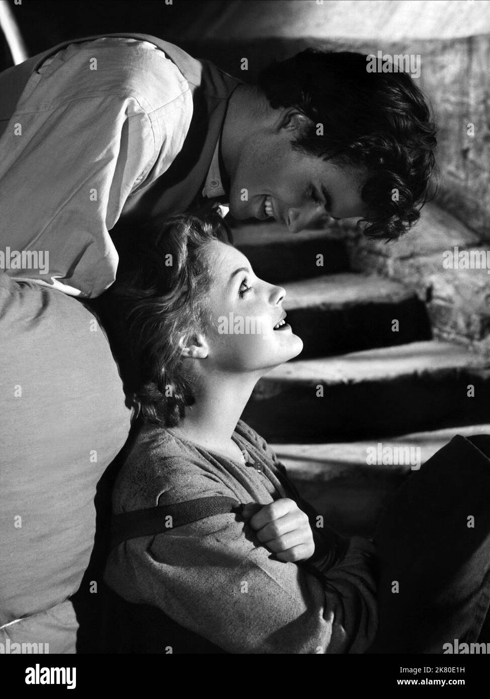 Horst Buchholz & Romy Schneider Film The Girl And The Legend (DE 1957 ...