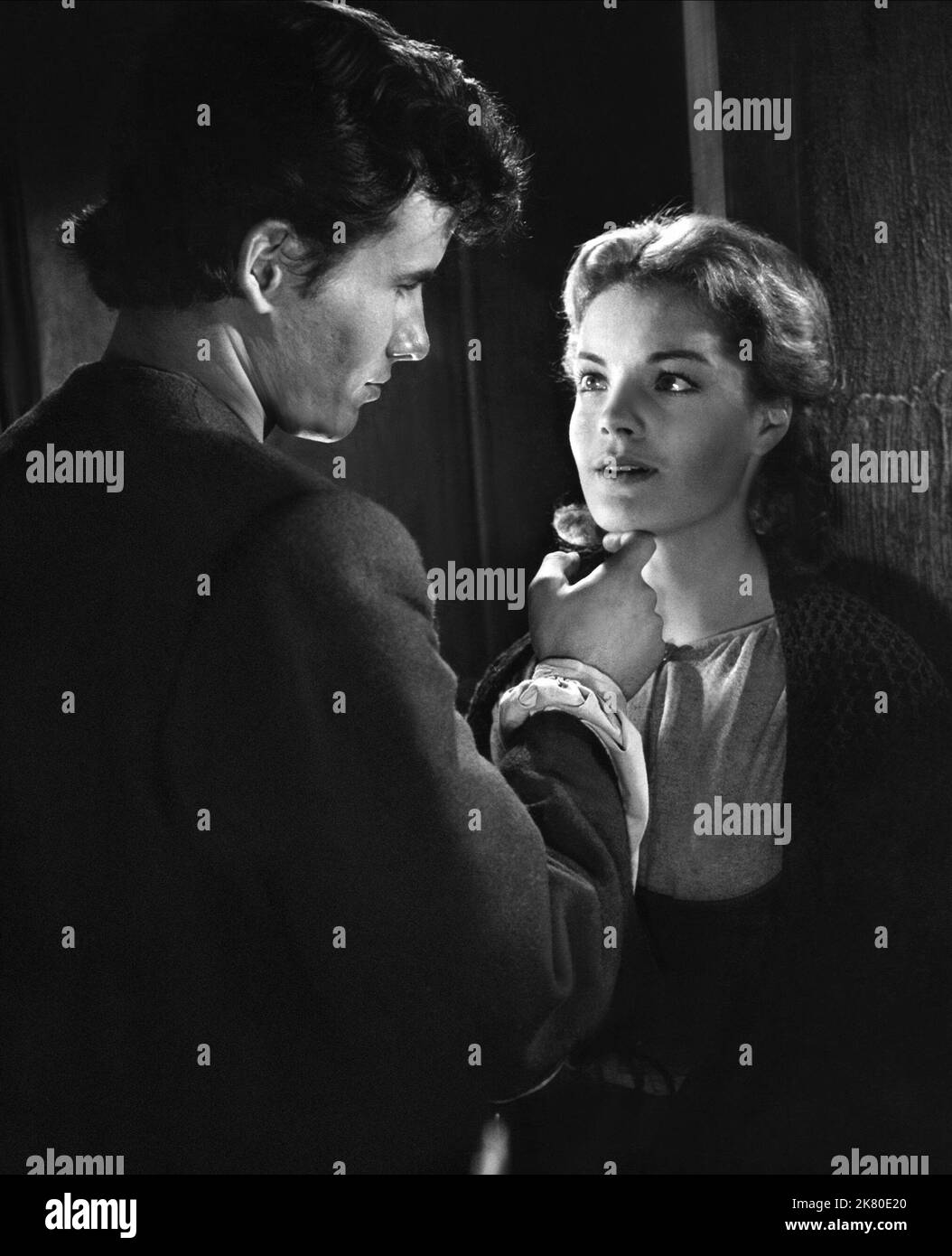 Horst Buchholz & Romy Schneider Film The Girl And The Legend (DE 1957 ...